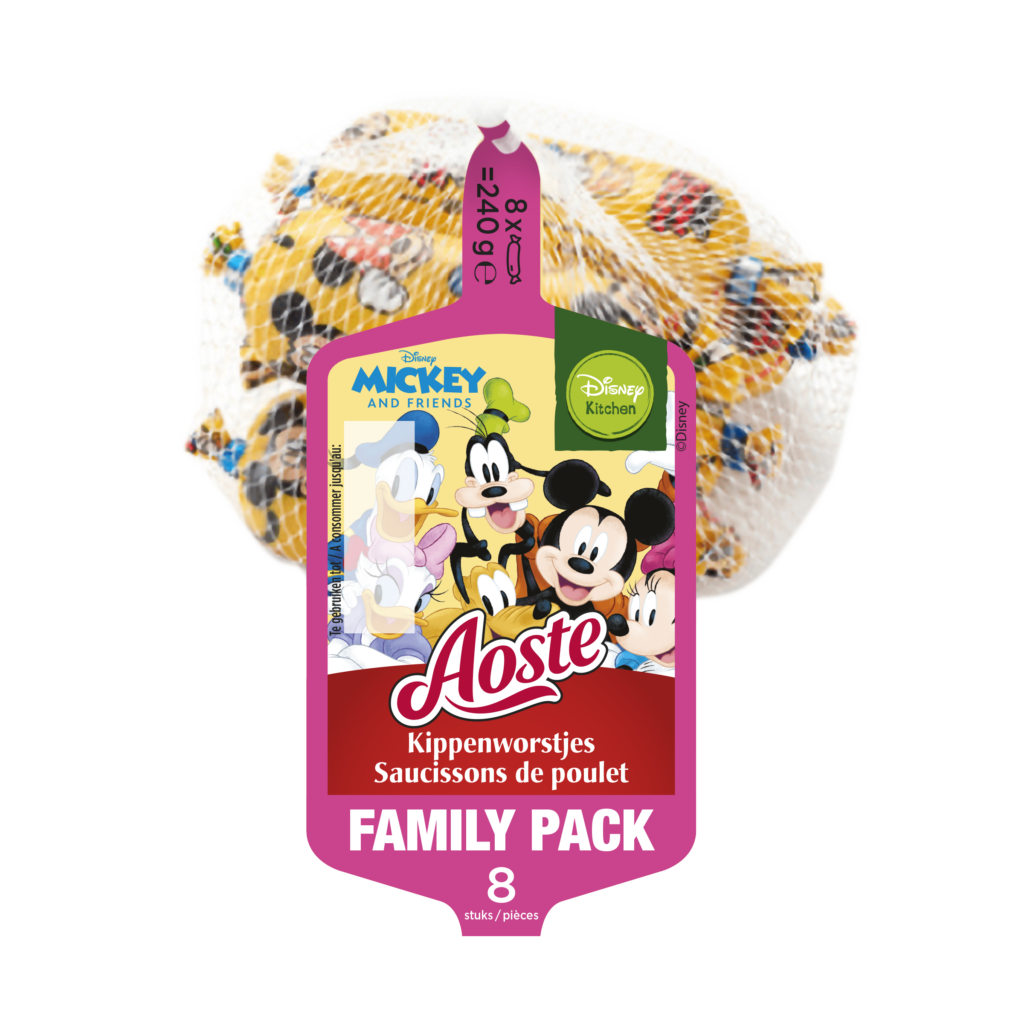 Aoste Disney Familypack Kippenworstjes | Aoste